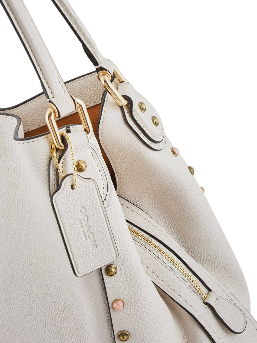Sac porté épaule Coach 52546 chalk en vente au meilleur prix